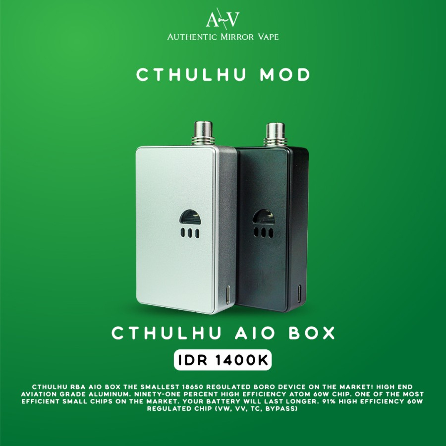 Jual Cthulhu Aio Box 60W AIO Kit by Cthulhu - PS | Shopee Indonesia