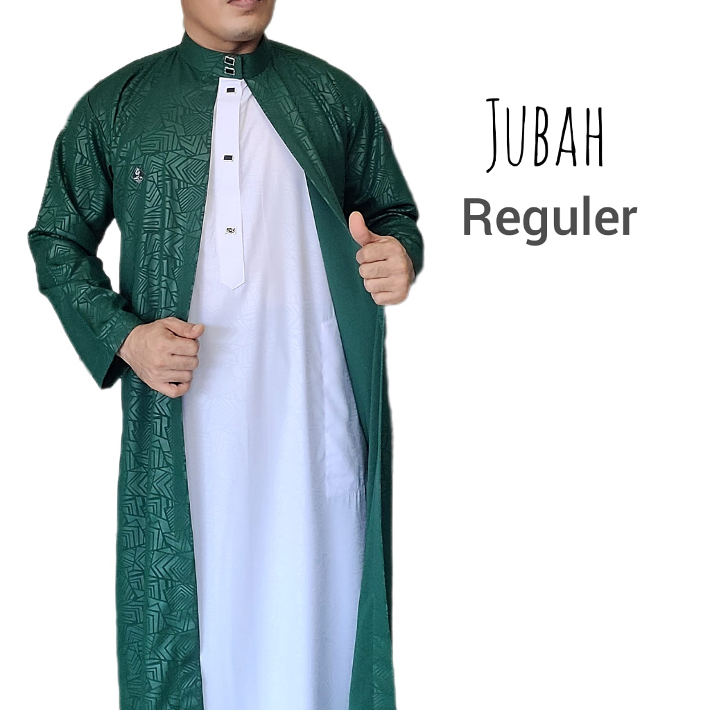 Jual Jubah Gamis pria regular jubah luaran juabah 2 in 1 jubah pria ...