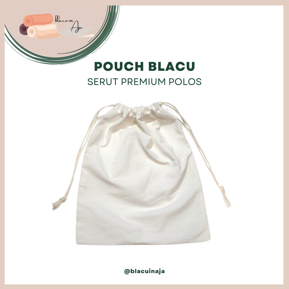 Jual Pouch Blacu Serut Premium Polos (Jaminan Harga Termurah ...
