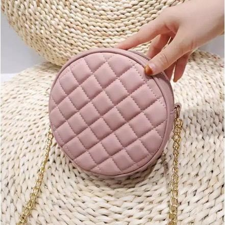 Jual MARINKA / TAS BULAT SELEMPANG / TAS SELEMPANG RANTAI / SLING BAG ...