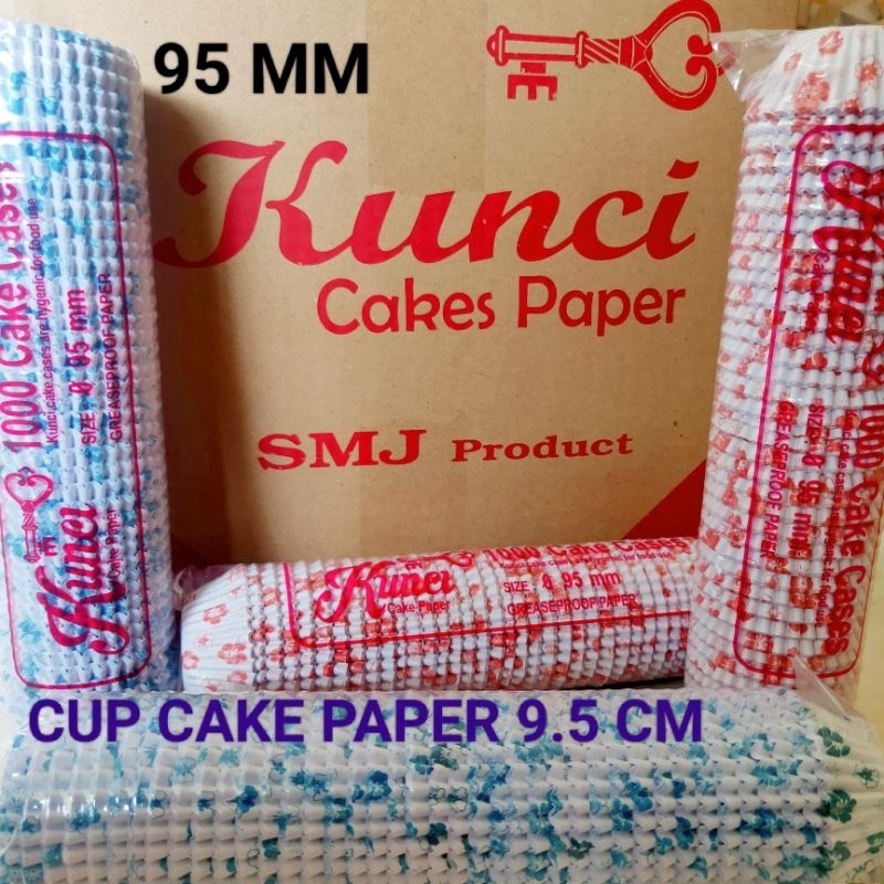 Jual CUP CAKE 9,5 cm Kertas Kue motif slop 1000 pack paper | Shopee ...