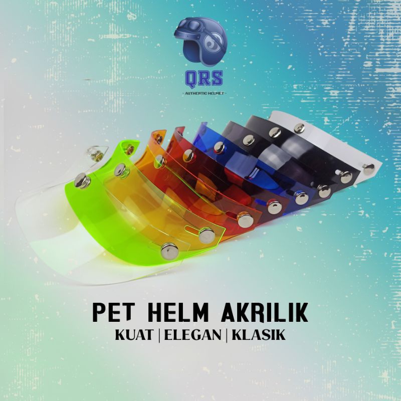 Jual PET HELM BOGO TRANSPARAN UNIVERSAL OPEN GROSIR | Shopee Indonesia