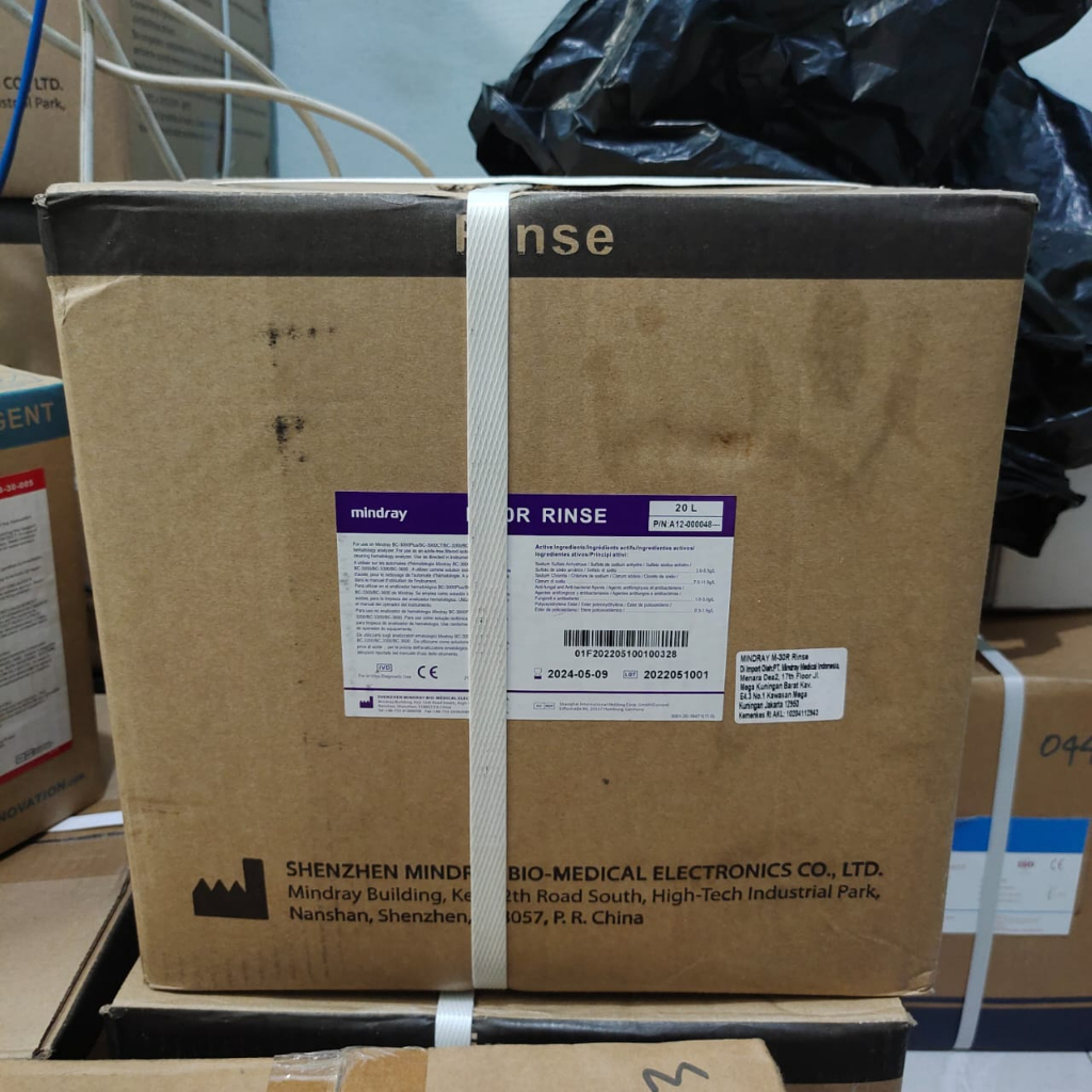 Jual RINSE HEMATOLOGY MINDRAY M30 20L - RINSE 20 liter | Shopee Indonesia