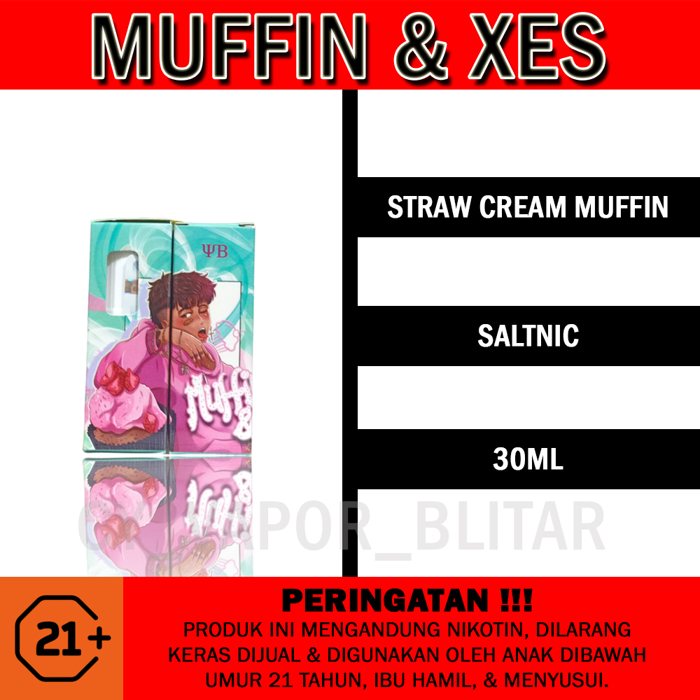 Jual Salt YB Muffin and Xes Strawberry Pods Friendly 30ML by Reza Arap ...