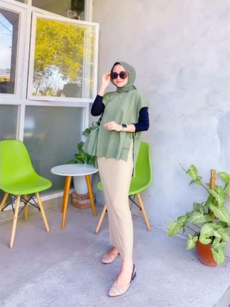Jual Rok Span Formal atau Rok Kerja Wanita Polos Scuba Rok Kerja Wanita ...