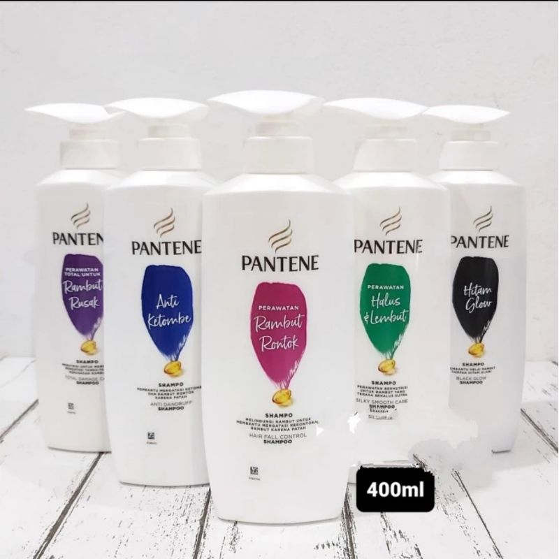 Jual Pantene Shampoo Perawatan Rambut Rontok 400 ml | Shopee Indonesia