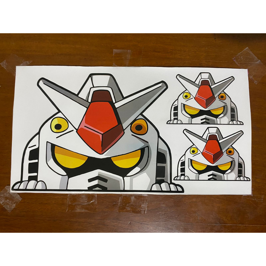 Jual STICKER ANIME-STICKER GUNDAM-STIKER MOBIL-STIKER AESTHETIC LAPTOP ...