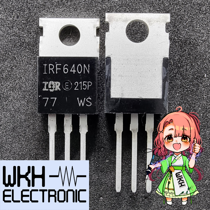 Jual IRF640 IRF 640 IRF640N IRF 640N 18A 200V MOSFET TO-220 AZ57 ...