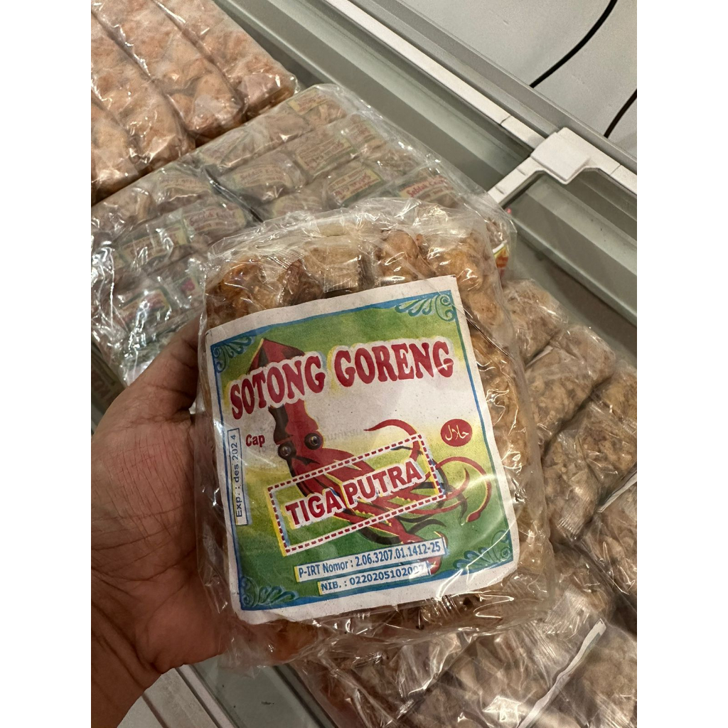 Jual Sotong Goreng Bumbu Basah Kemasan Ekonomi (1 PAK Isi 20 Bungkus ...