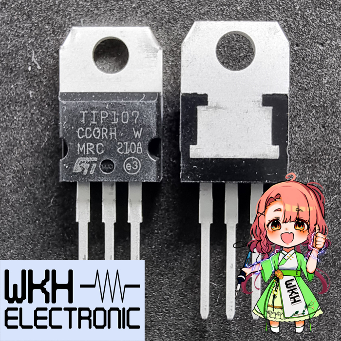 Jual TIP107 TIP 107 PNP Bipolar Single Transistor 100V 8A TO-220 BH32 | Shopee Indonesia