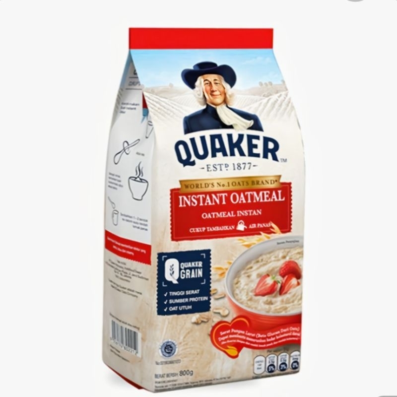 Jual QUAKER INSTANT OATMEAL 800G | Shopee Indonesia
