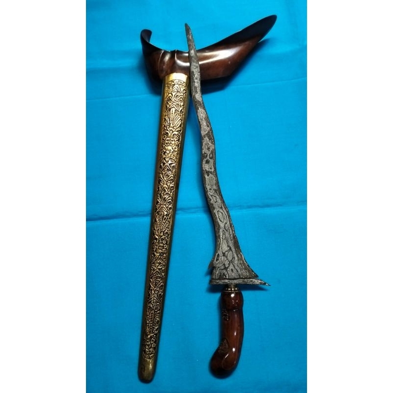 Jual Pusaka Keris Luk 5 Sepuh Pendawa Lare luk 5 Era Blambangan Pamor ...