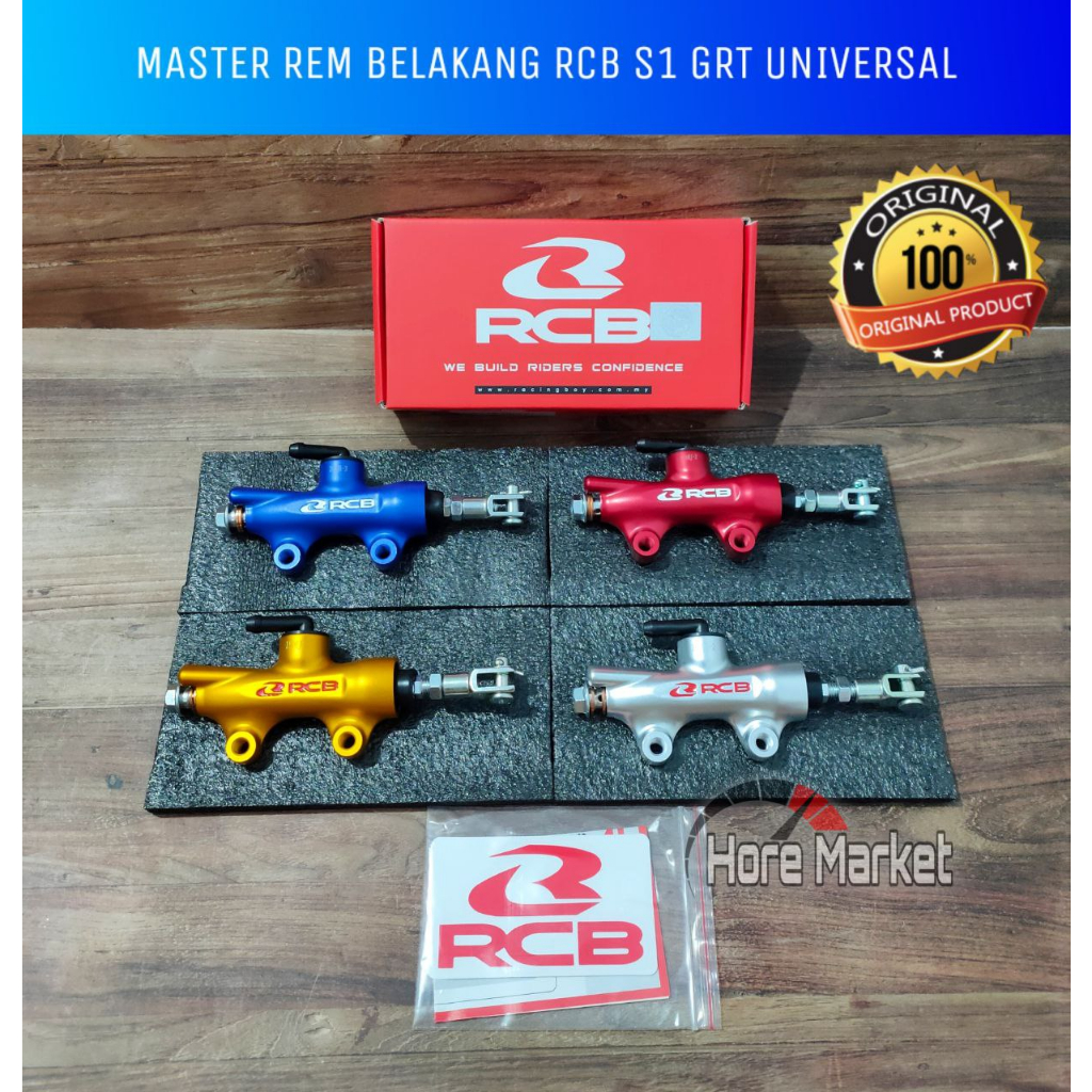 Jual MASTER REM BELAKANG RCB S1 14MM RADIAL GRT ORIGINAL UNIVERSAL ...