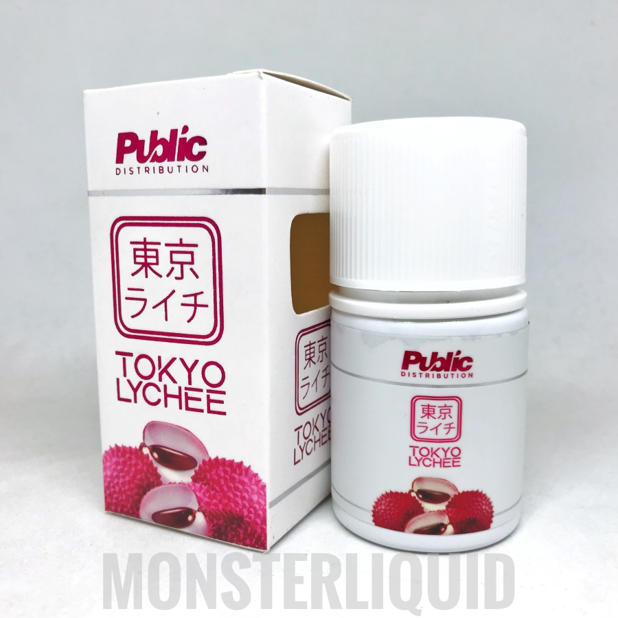 Jual TOKYO LYCHEE BY PUBLIC 3MG 60ML | Shopee Indonesia