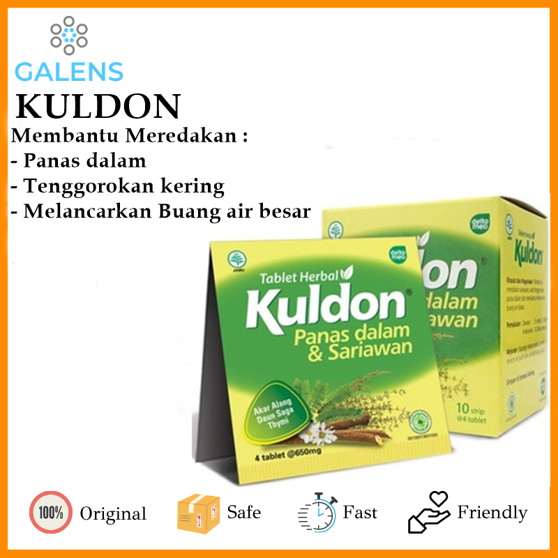 Jual KULDON TABLET - PANAS DALAM & SARIAWAN | Shopee Indonesia