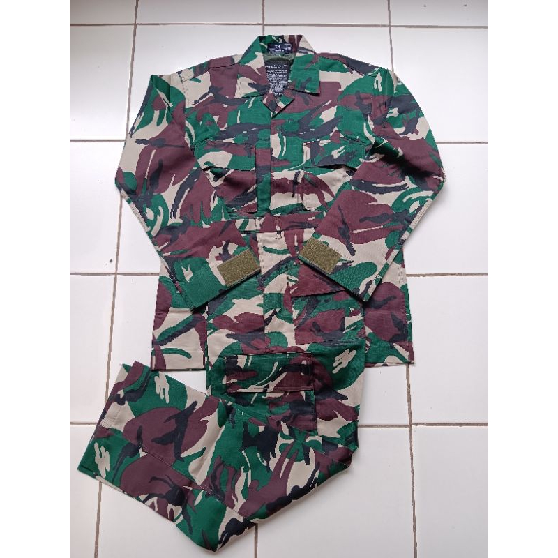 Jual Baju PDL TNI Malvinas Bahan Baloteli | Shopee Indonesia