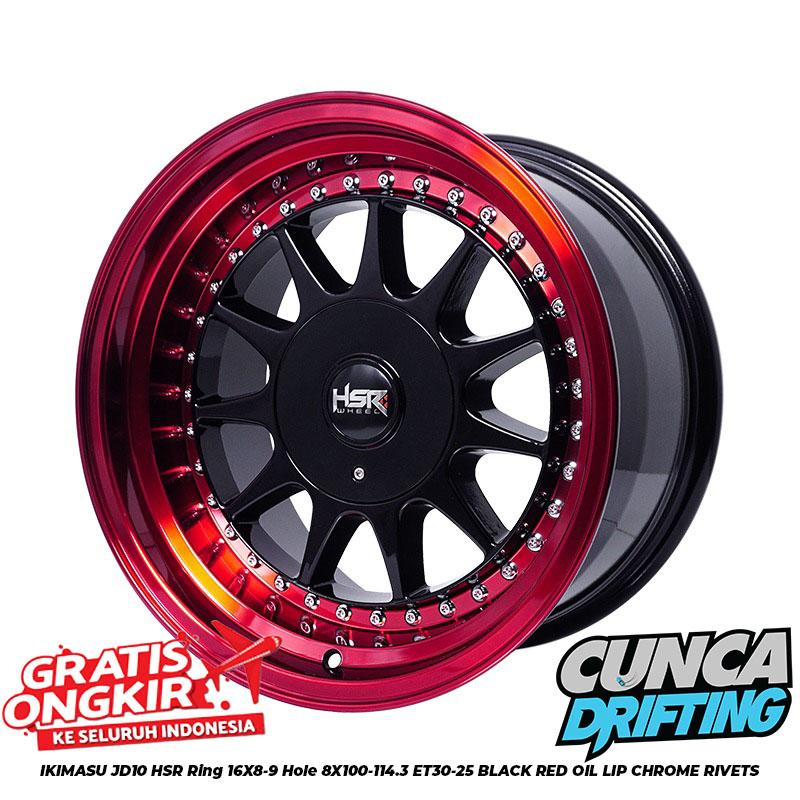 Jual Velg Mobil Cicilan Murah R16 HSR Wheel Sirius Modifikasi Vios ...