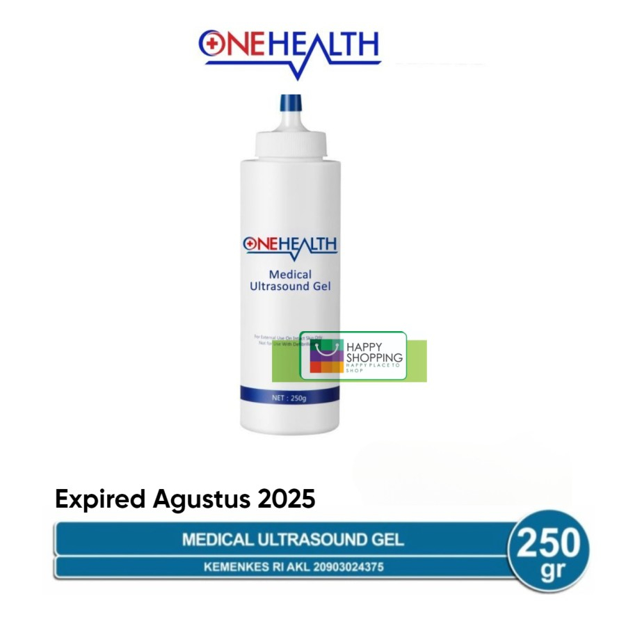 Jual Ultrasound Gel OneHealth Jelly USG Doppler 250 gram | Shopee Indonesia