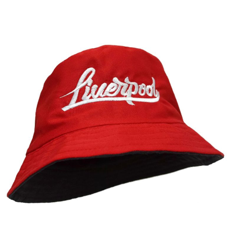 Jual Topi Liverpool Font Tulisan Merseyside Liverpudlian YNWA The Reds ...