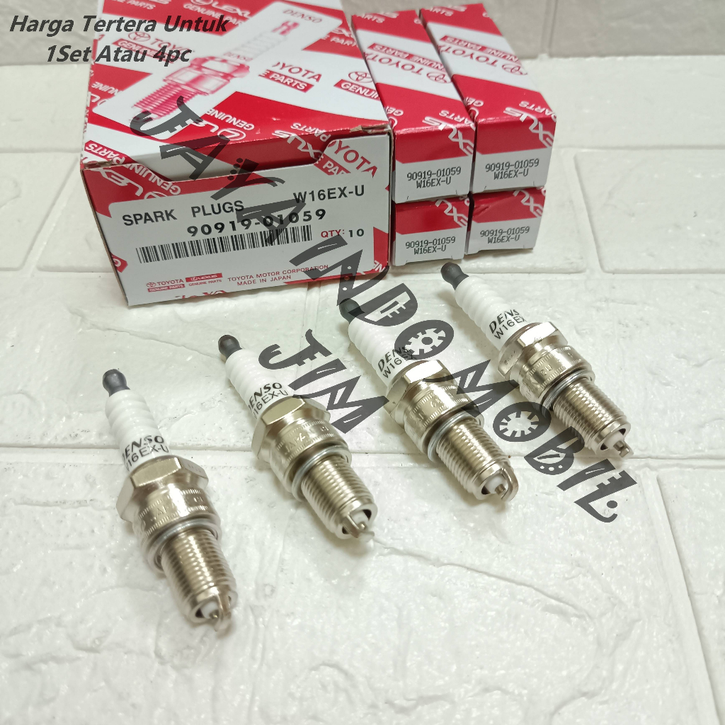 Jual Busi Spark Plug Toyota Kijang 3k 4k 5k 7k Super Kotak Kapsul L300 T120ss Futura Carry 1set ...