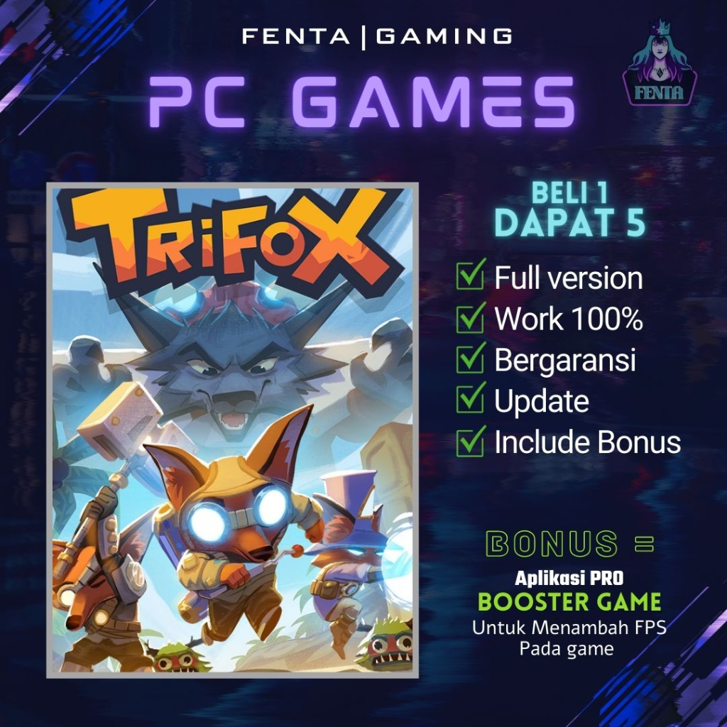 Jual TRIFOX - GAME PC - GAME LAPTOP | Shopee Indonesia
