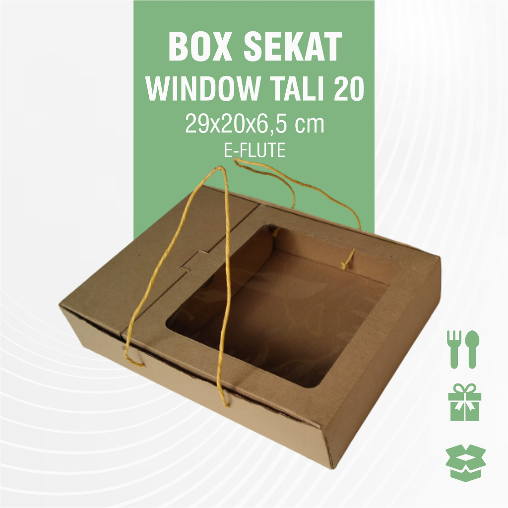 Jual Box Eflute Catering Mika 20 Sekat Tali Nasi dan Minuman | Shopee ...