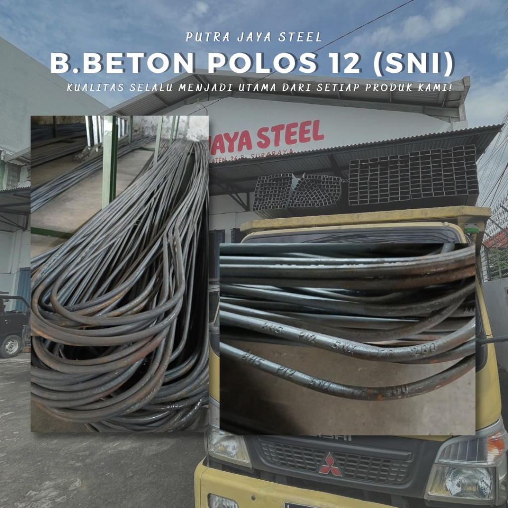 Jual BESI BETON 12 ( 11.8 MM X 12 M ) SNI | Shopee Indonesia