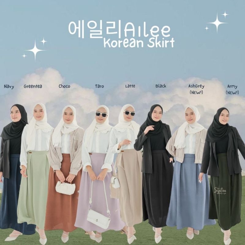Jual ROK KOREAN SKIRT AILEE READY TO ORDER | Shopee Indonesia