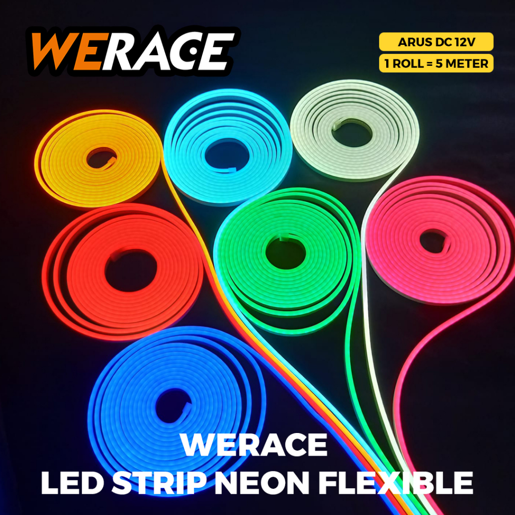 Jual WERACE Lampu Strip Alis Flexible 12v Dc Lampu LED Selang Panjang ...