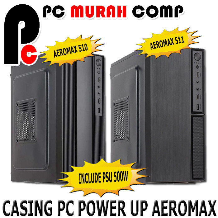 Jual Casing Pc MICRO ATX MINI ATX NEW AEROMAX 510/511/610 | Shopee ...