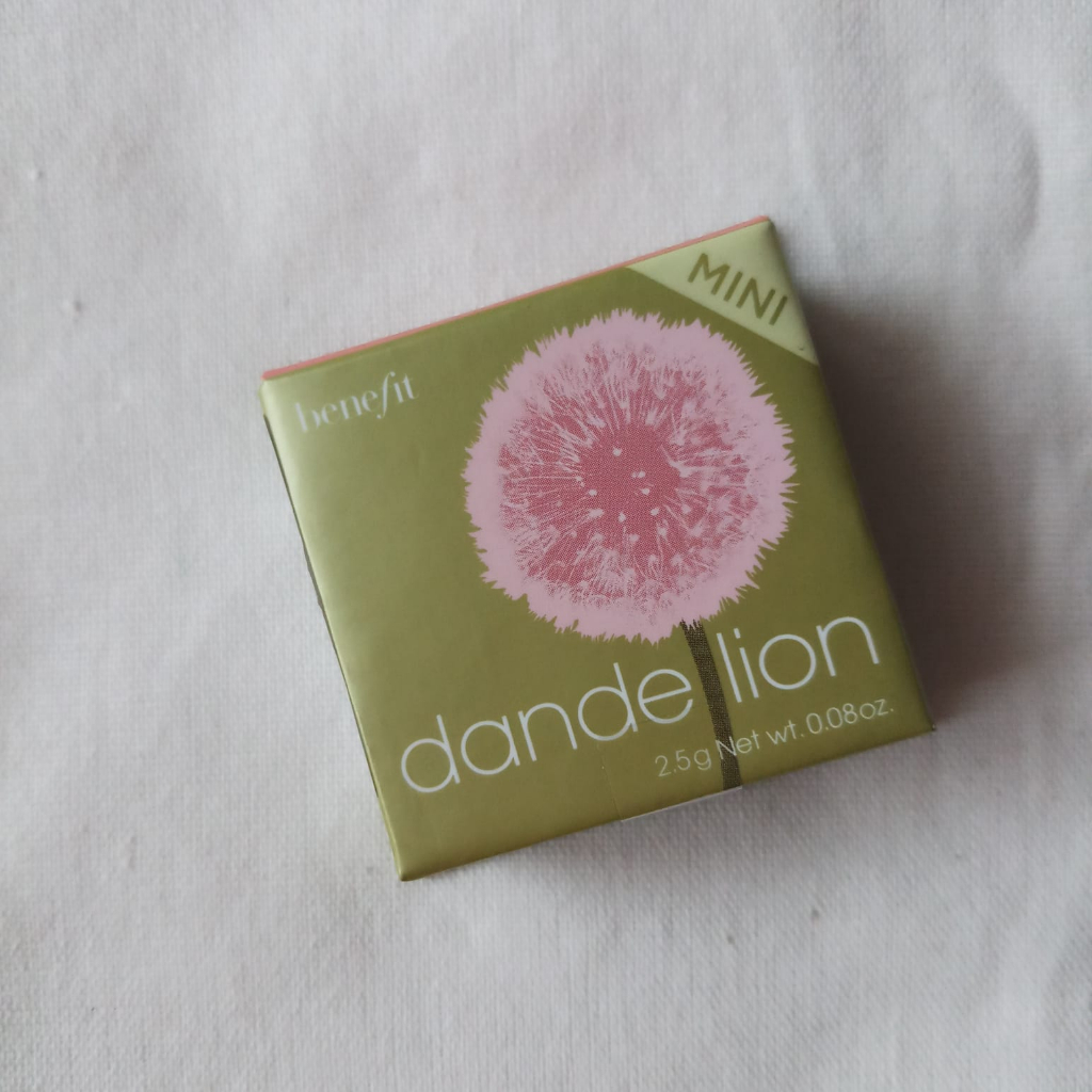 Jual Benefit Dandelion Baby-Pink Brightening Blush Travel Size Mini ...