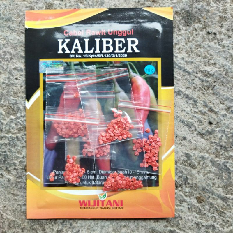 Jual Benih Cabai Rawit Unggul Terbaru KALIBER 50 biji | Shopee Indonesia
