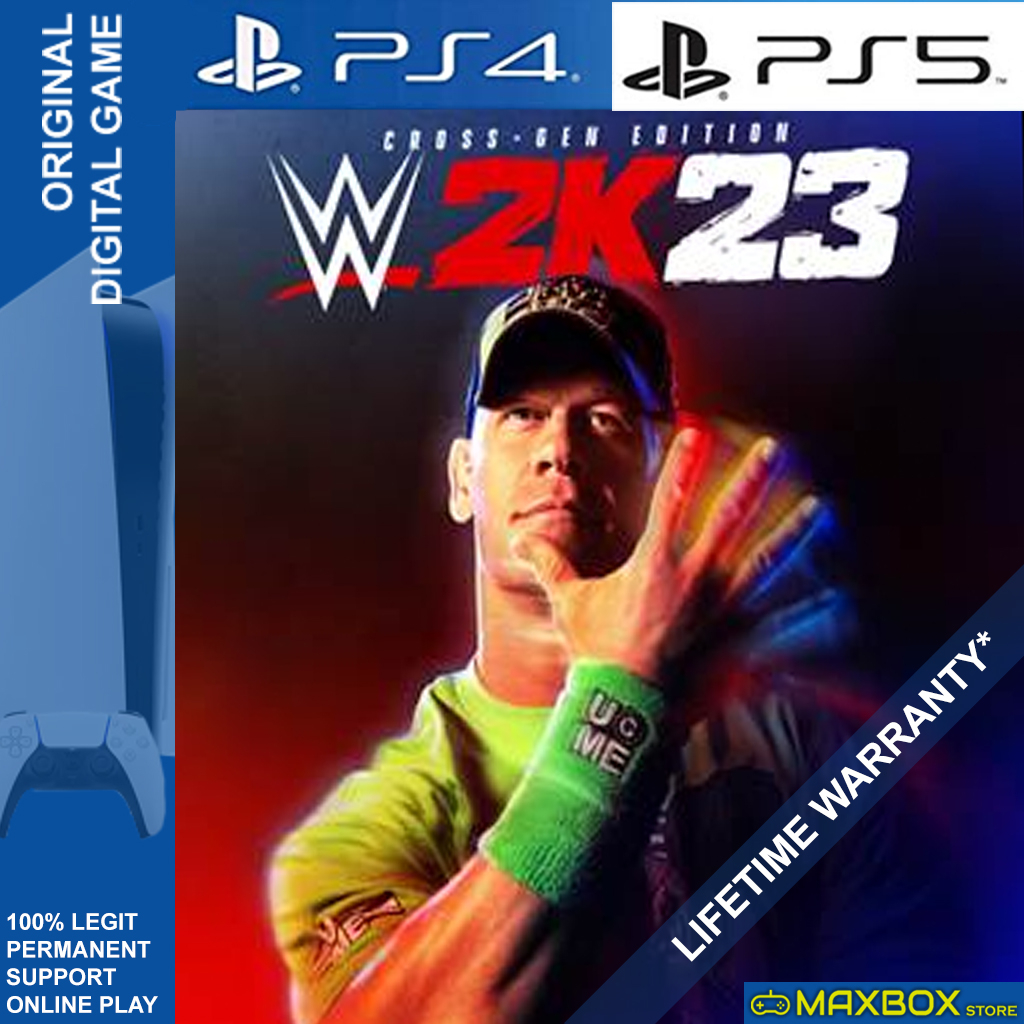 Jual WWE 2K23 Cross-Gen Digital Edition PS4 PS5 Original Digital Game ...
