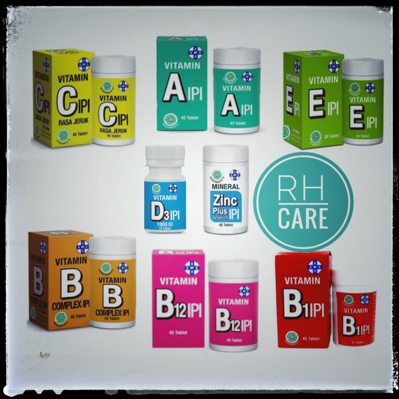 Jual Vitamin C ipi / Vitamin A ipi / Vitamin B1 ipi / Vitamin B12 ipi ...