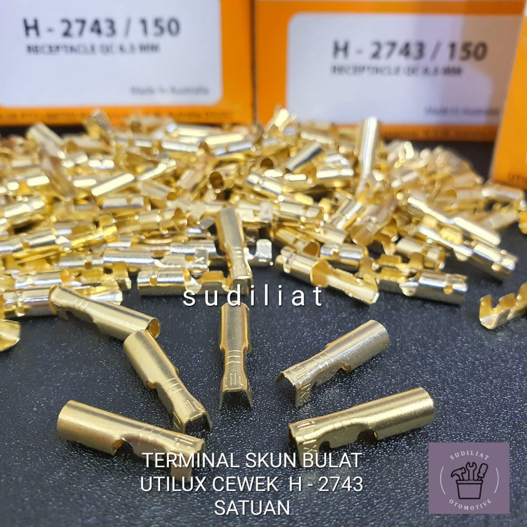 Jual TERMINAL SKUN UTILUX CEWEK BULAT / FEMALE H-2743 SATUAN(ECER ...