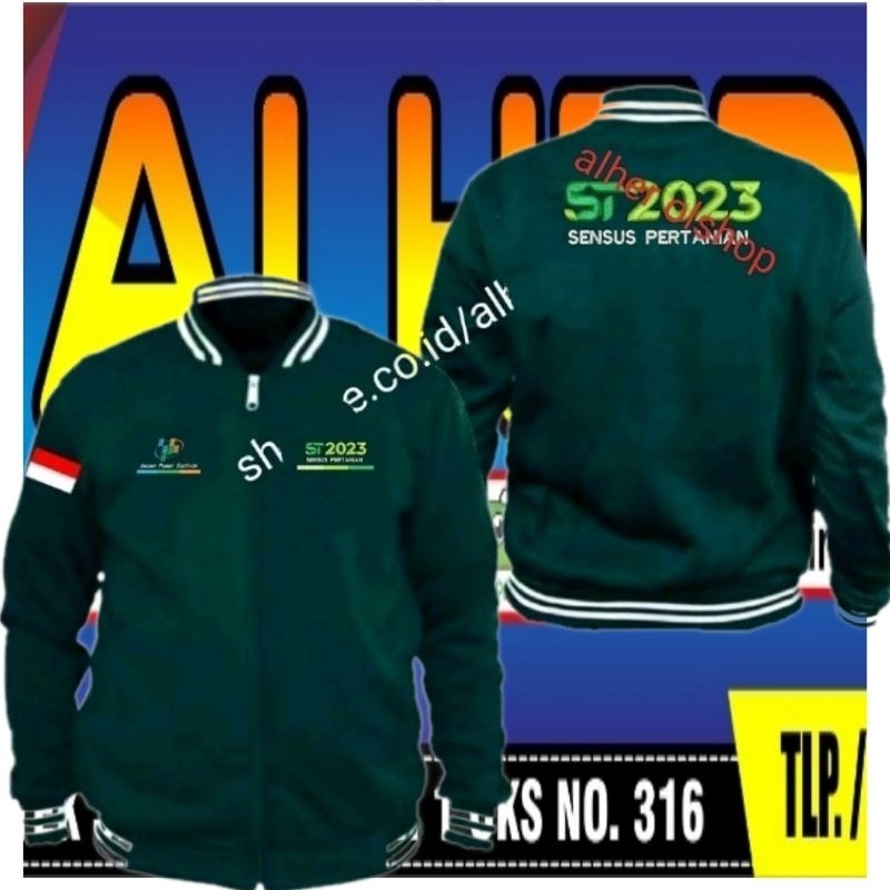Jual jaket sensus pertanian 2023 jaket bomber sensus pertanian 2023 ...