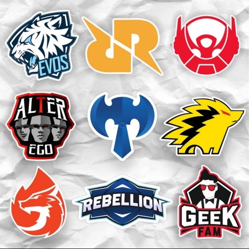 Jual STICKER GAMING LOGO ESPORT | Shopee Indonesia