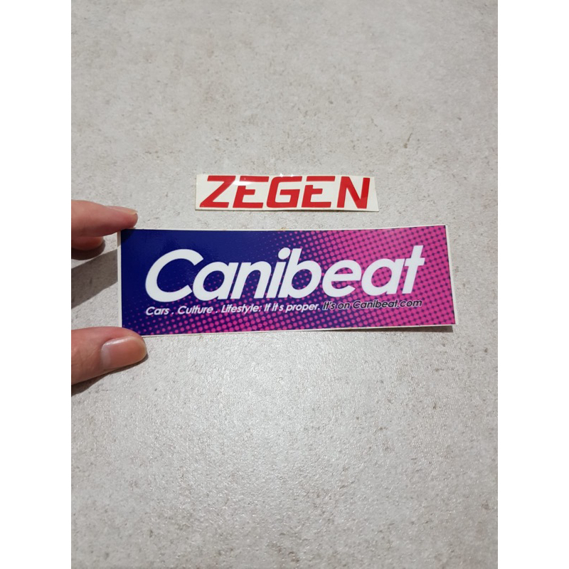 Jual Stiker sticker mobil canibeat warna full colour | Shopee Indonesia