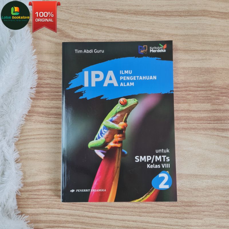 Jual Ipa Smp Kelas 8 Kurikulum Merdeka Penerbit Erlangga Buku