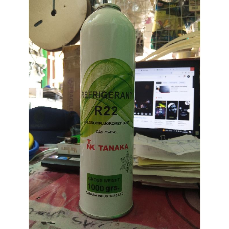 Jual Freon Ac R22 refil/preon ac tabung/kaleng ukuran 1kg | Shopee ...
