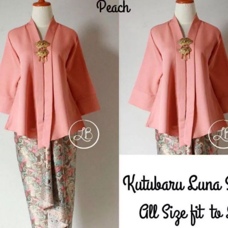 Jual BAJU KEBAYA ATASAN FLOY POLOS BALOTELI ~ KEBAYA UNTUK WISUDA DAN ...