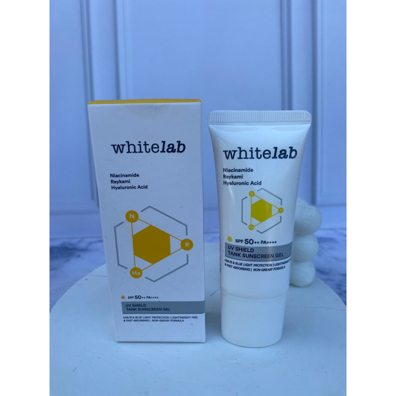Jual Whitelab UV shield Tank sunscreen gel SPF 50++ PA++ | Shopee Indonesia