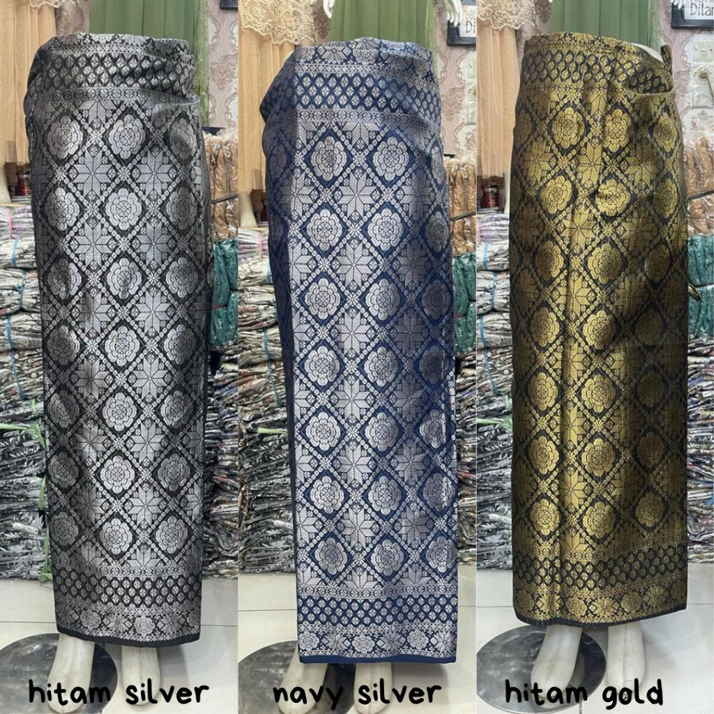 Jual Rok Lilit Songket / Rok Tenun Songket / Rok Songket Bawahan Kebaya ...