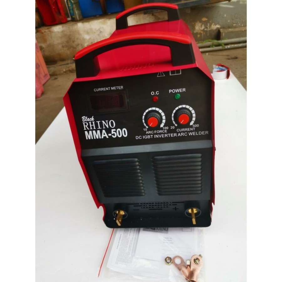 Jual MESIN LAS INVERTER 500 A RHINO TRAFO LAS MMA 500 | Shopee Indonesia