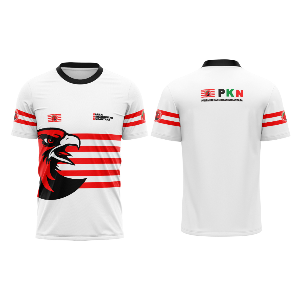 Jual Kaos Baju PARTAI PKN PEMILU 2024 Lengan Pendek Panjang Full Print ...