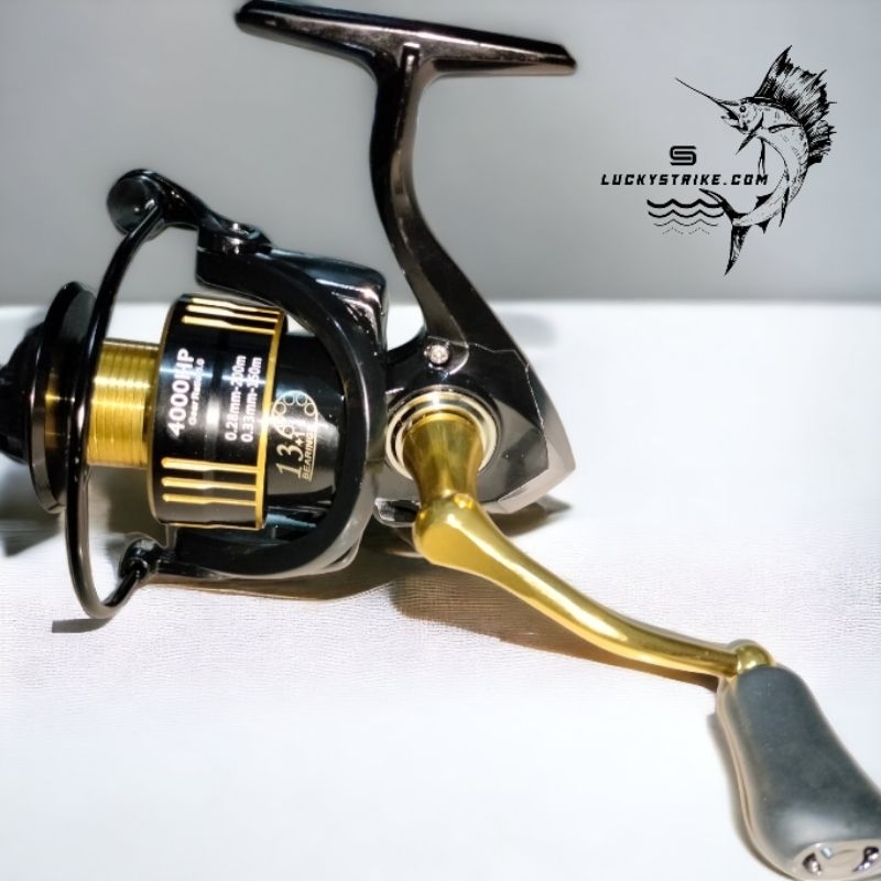 Jual Reel pancing LIZARD Zeus ll 1000-5000 POWER HANDLE - METAL BODY ...