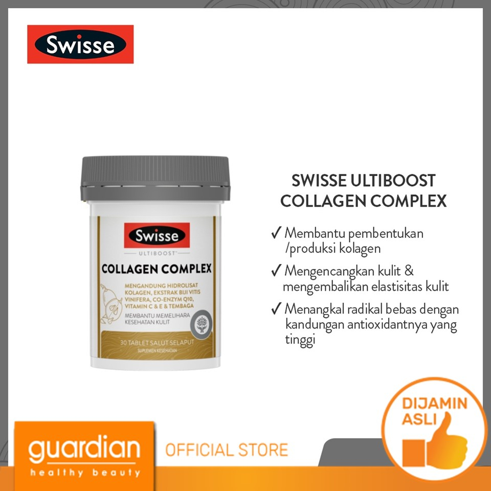 Jual SWISSE Ultiboost Collagen Complex 30s | Shopee Indonesia