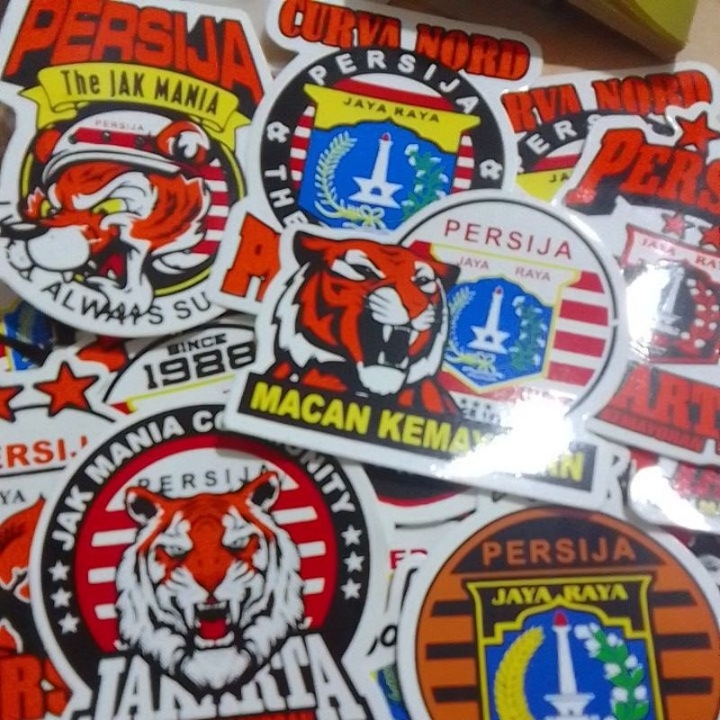 Jual Stiker Kecil Graftac Persib Bandung Bobotoh Viking Persija The Jak ...
