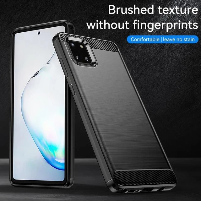 Jual CASE SAMSUNG NOTE 10 LITE CASE CARBON RUGGED ARMOR ANTI SHOCKPROOF ...