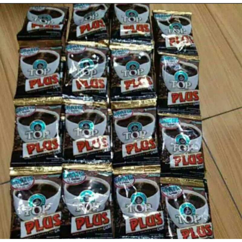 Jual Kopi Top Plus gula (1 renceng 10 sachet) | Shopee Indonesia